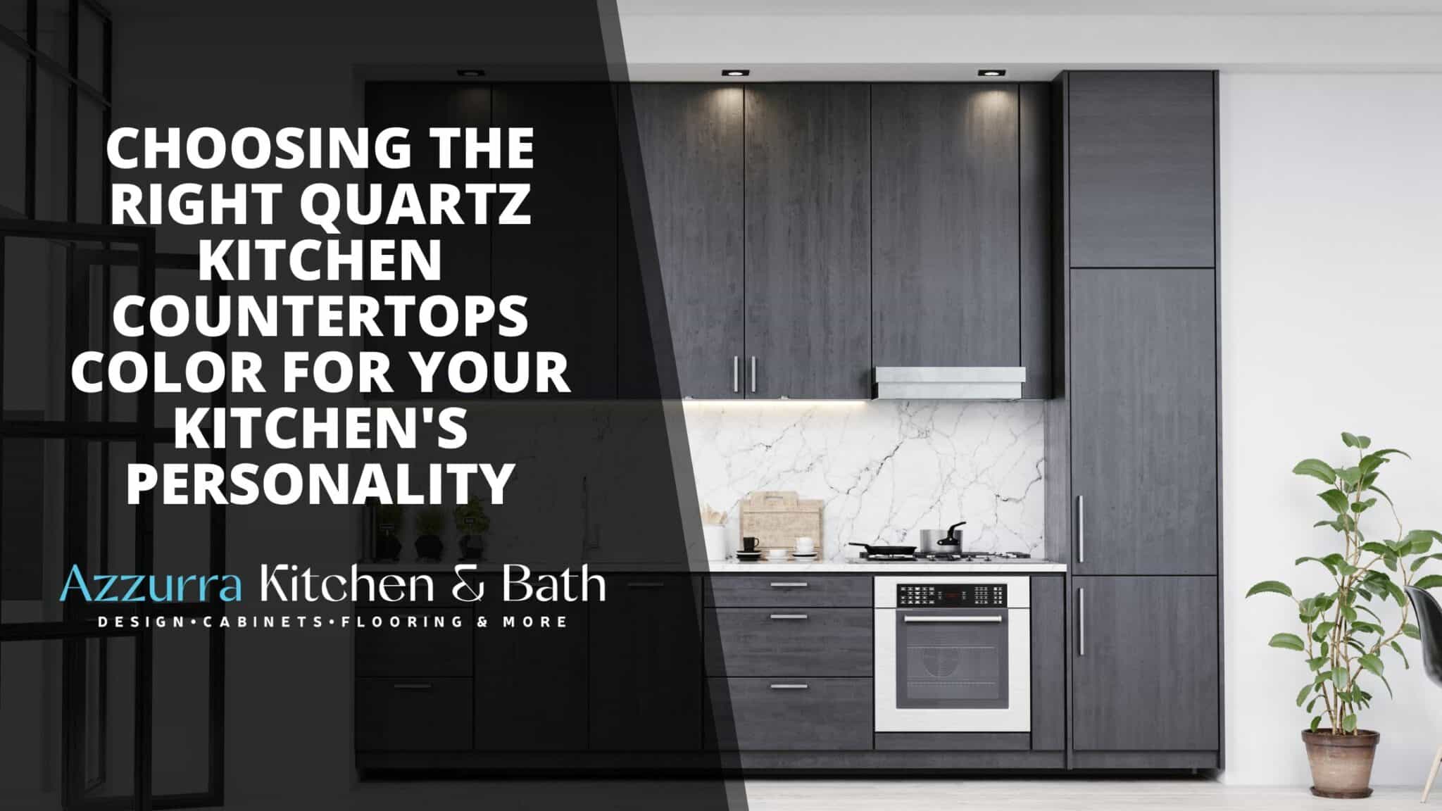 Choosing the Right Quartz Kitchen Countertops Color for Your Kitchen's ...